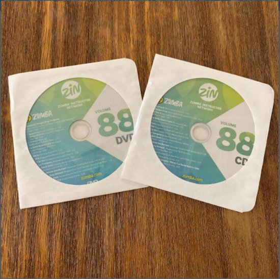 [Hot Sale]2020 Q4 New dance courses ZIN ZUMBA 88 HD DVD+CD|0ZUMBA88D-C|ZUMBA™DVD+CD
