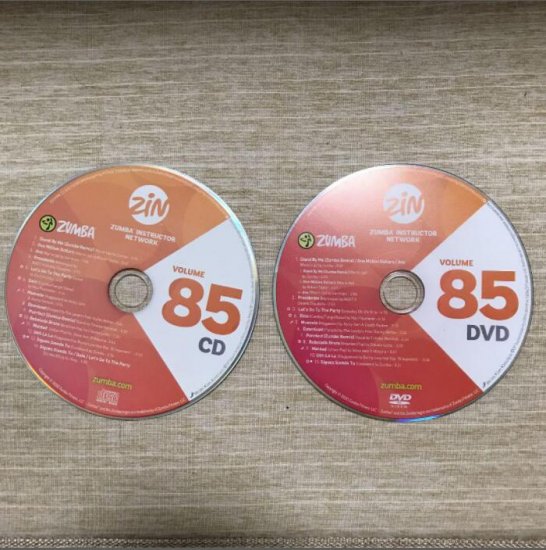 [Hot Sale]2020 Q1 New dance courses ZIN ZUMBA 85 HD DVD+CD|0ZUMBA85D-C|ZUMBA™DVD+CD