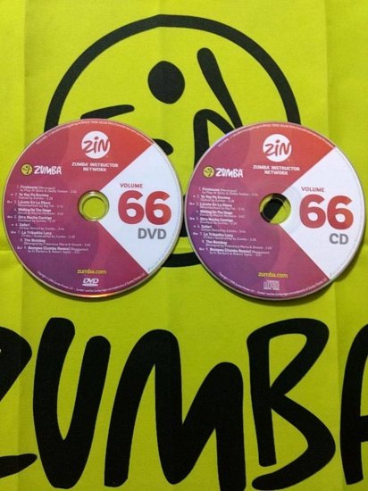 [Hot Sale]2018 New dance courses ZIN ZUMBA 66 HD DVD+CD|0ZUMBA66D-C|ZUMBA™DVD+CD