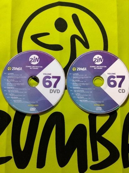 [Hot Sale]2018 New dance courses ZIN ZUMBA 67 HD DVD+CD|0ZUMBA67D-C|ZUMBA™DVD+CD