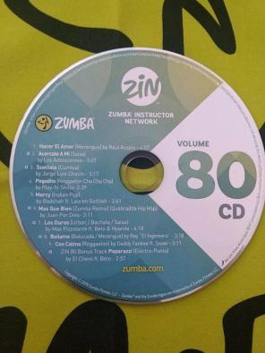 [Hot Sale]2018 New dance courses ZIN ZUMBA 80 HD DVD+CD|0ZUMBA80D-C|ZUMBA™DVD+CD
